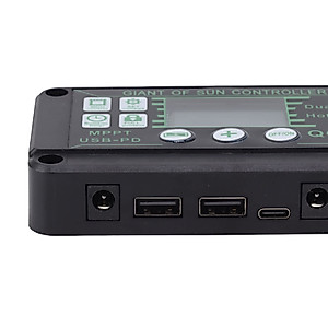 MPPT Tracking Charge Controller, Intelligent Protection Solar Charge Controller for Camping MPPT Solar Charge Controller Solar Panel Charge Controller