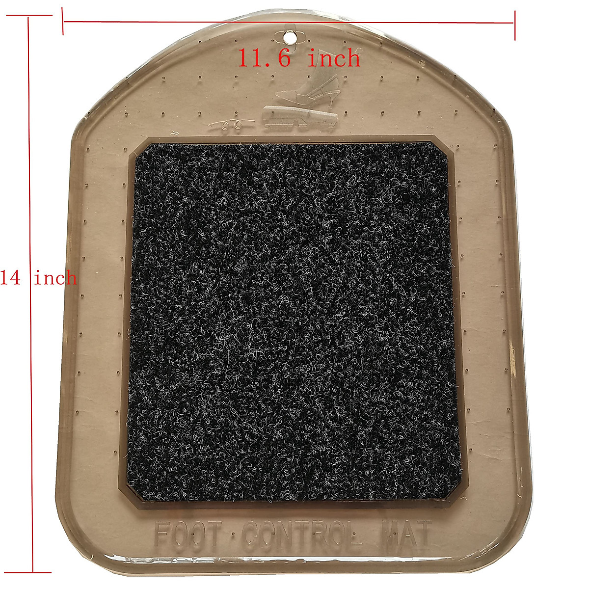 HONEYSEW Non-Slip Foot Control Pad Sewing Machine Foot Pedal Mat