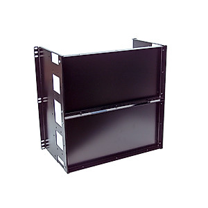 10U Rackmount Recessed Panel for general purpose application (Solid)