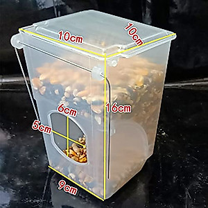 Automatic Pigeon Bird Feeder -Parrot Feeder Cage Accessories Supplies for Parakeet Canary Cockatiel Finch