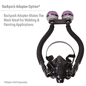 Honeywell North 7700 Series Niosh-Approved Half Mask Silicone Respirator, Small (770030S)