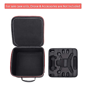 RLSOCO Hard Case for DJI Mini 2 SE/Mini 2/Mini SE/Mavic Mini 1 - Fits Mavic Mini Accessories: Mini 2 Controller,Batteries and Charger,Propellers and Prop Guards (Newest Version Case)