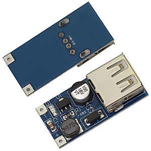 E-Outstanding 2PCS PFM Control DC-DC 0.9V-5V to USB 5V Boost Step-up Power Supply Module Booster Circuit Board