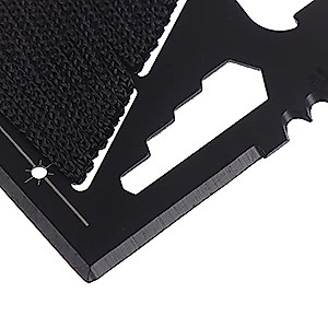 14 in 1 Beer Opener Survival Card Tool,Credit Card Sized Wallet Multitools Gift for Men & Gadgets Tactical Survival Tools (5 pack)