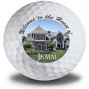 1 Dozen Certified ProV1X Custom Logo Refinished Mint Golf Balls - Custom Golf Balls, Personalized Golf Balls, Logo Golf Balls Comes in Christmas Ribbon Packaging!