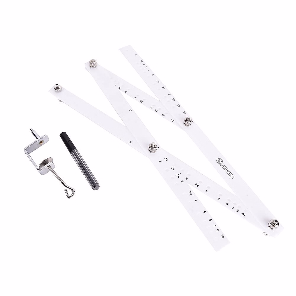 Ruluti Artist Pantograph Drawing Reducer Enlarger Tool Art Craft for Office School Supplies 34cm