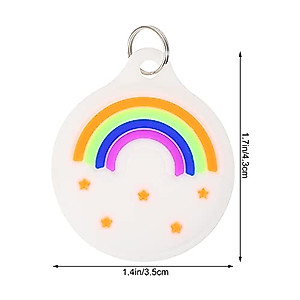 Mikikit 2pcs Portable Shockproof Tracer Covers Locator Cases Tracer Cases Covers Tracer Cases