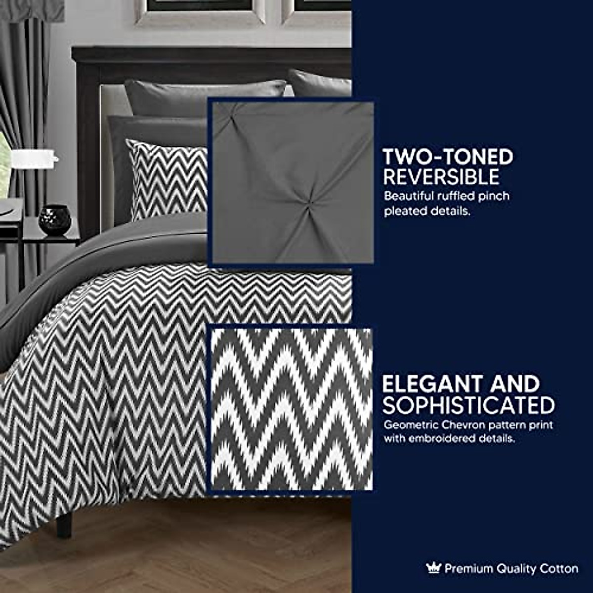 Chic Home Jacksonville Bedding Set, King, Green