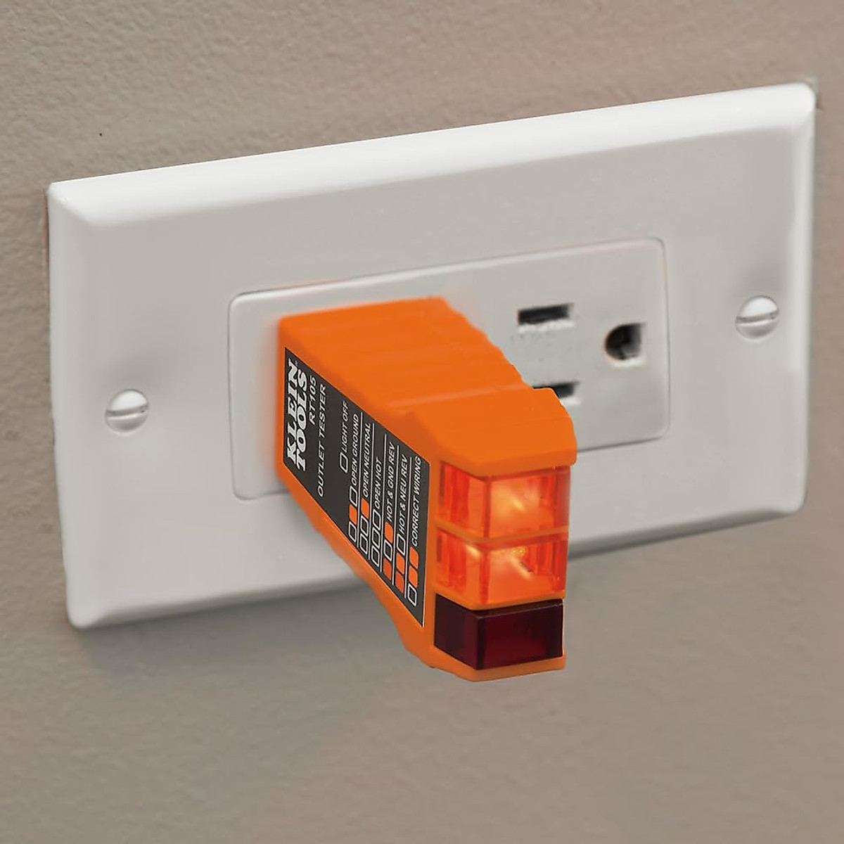 Klein Tools 81021 Electrical Tester Tool Kit with Multimeter, Non-Contact Voltage Pen, Receptacle Tester, Wire Stripper / Cutter, 4-Piece