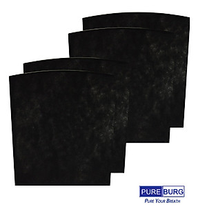 PUREBURG HP800 True HEPA Replacement Filter Set Compatible with Hunter HP800 Air Purifier, Replace Part H-HF800-VP H-PF800,H13 Activated Carbon Pre-Filter