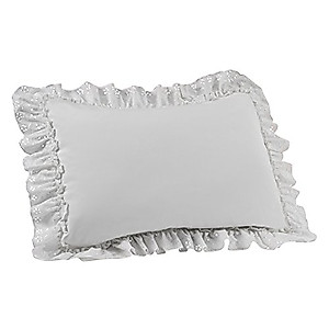 Madison WH Eyelet Pillow Sham, Standard, White