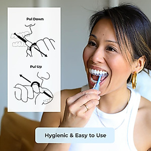PUL 2-in-1 Aligner Seating Chewie & Removal Tool — Compatible with Invisalign, Removable Braces, Retainers & Trays – Easy-to-Use Remover & Chew, Dental & Oral Care – Pink, Orange, Blue (Pack of 3)