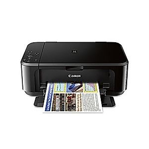 Canon PIXMA MG3620 Wireless All-In-One Color Inkjet Printer with Mobile and Tablet Printing, Black (Renewed)