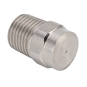 Jeanoko Misting Nozzle, Garden Atomization System External Thread Stainless Steel 2PCS Multi Purpose for Watering