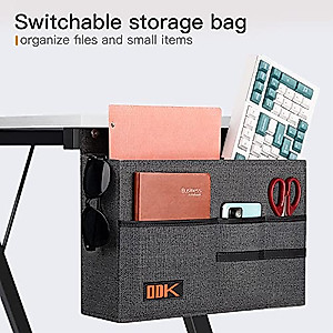 Casaottima L Shaped Desk Gaming Desk Home Office Desk Computer Desk with Round Corner, Large Monitor Stand