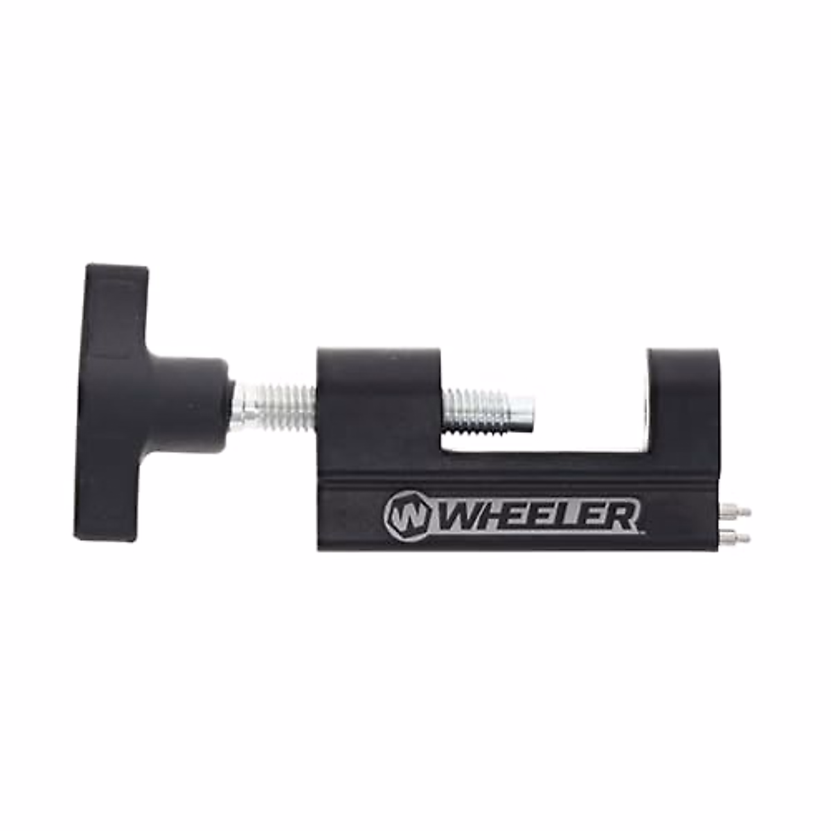 Wheeler Engineering Trigger Guard Install Tool for Installing and Changing Trigger Guards While Gunsmithing, black, silver