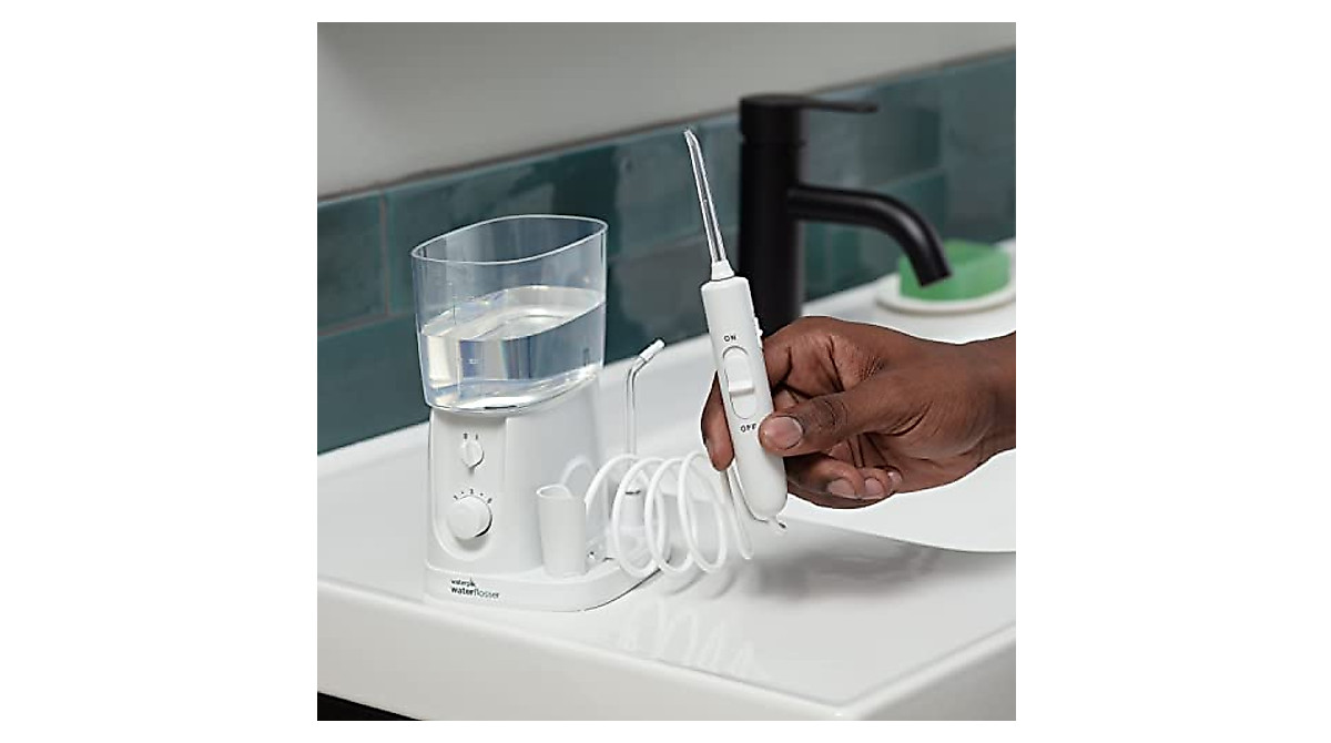 Waterpik Nano Plus Water Flosser - Compact, Portable & Effective