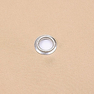 Yescom 17x6.8 Ft Universal Canopy Cover Replacement for 6Ft Curved Pergola Structure Beige