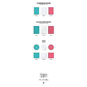 fromis_9 1st fromis_9 'Unlock My World' Album [imagine ver.]+Pre Order Benefits+BolsVos Exclusive K-POP Inspired Digital Merches (Goal Setting Planner, Sticker Pack)