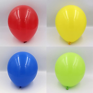 Red Yellow Blue Green Balloons Garland Arch Kit 4sizes, 112pcs Rainbow Supplies for Kids and Boys' Baby ShowerTheme Birthday Decorations