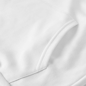 Spring&Gege Youth Solid Pullover Sport Hoodies Soft Kids Hooded Sweatshirts for Boys and Girls Size 9-10 Years White