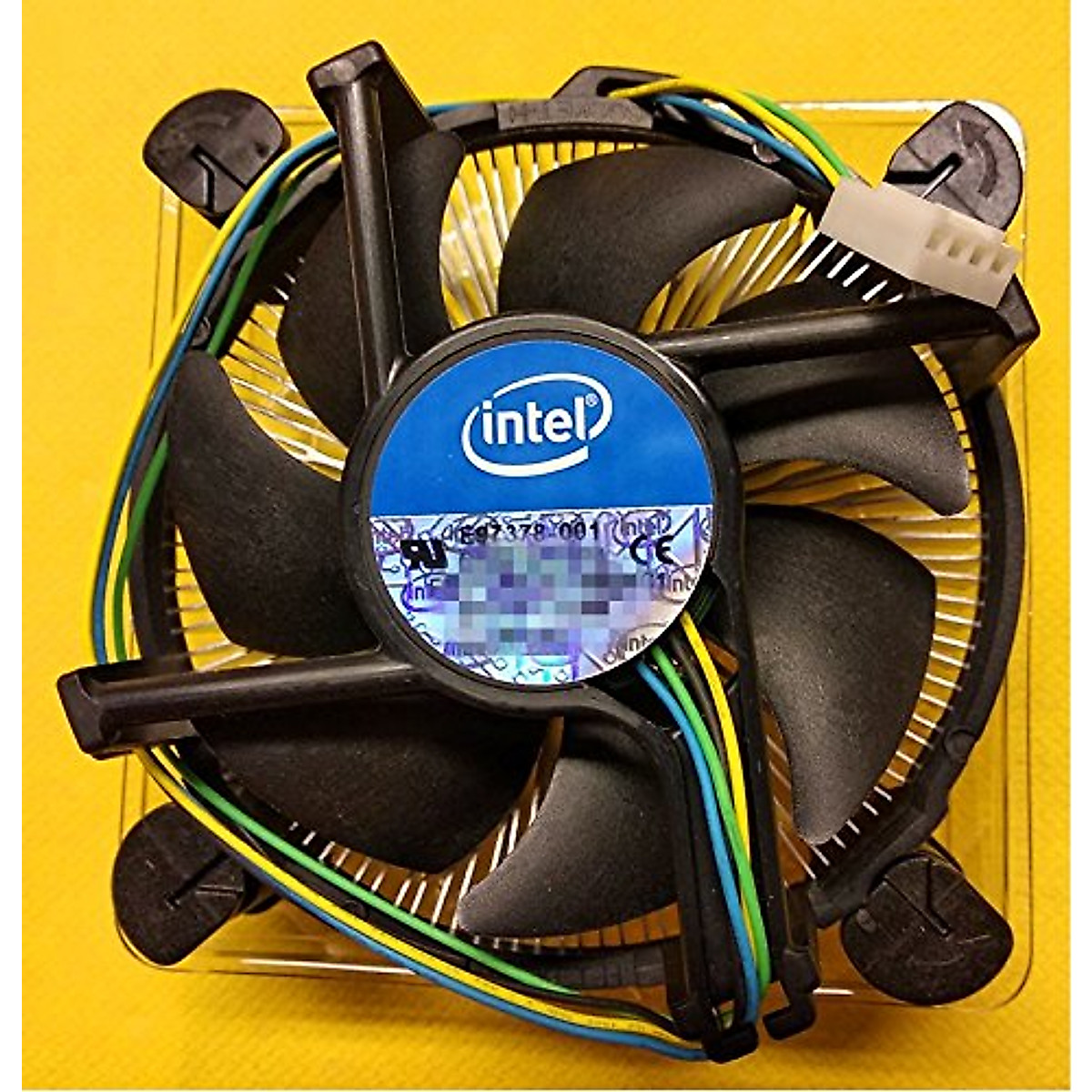 Intel E97379-001 Core i3/i5/i7 Socket 1150/1155/1156 4-Pin Connector CPU Cooler With Aluminum Heatsink and 3.5-Inch Fan For Desktop PC Computer
