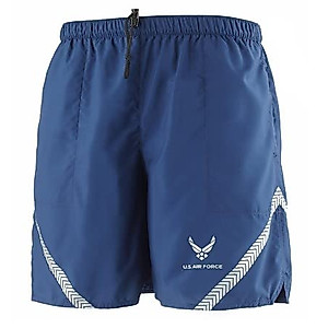 USGI Air Force Physical Training Uniform Trunks (as1, Alpha, x_l, Regular, Regular) Blue