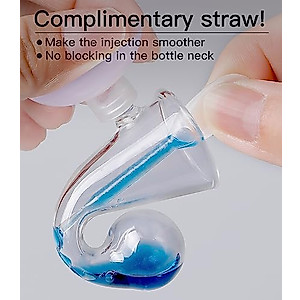 Clscea Aquarium CO2 Drop Checker CO2 Indicator (Glass Checker+15ml)