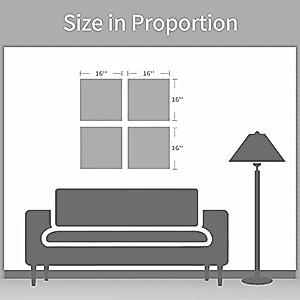 Byllyaz Teal Rose Wall Art Canvas Blue 4 Pieces for Living Room Decor Contemporary Turquoise Blossom Flowers Prints Pictures Artwork Kitchen Office Wall Decor Ready to Hang 16x16