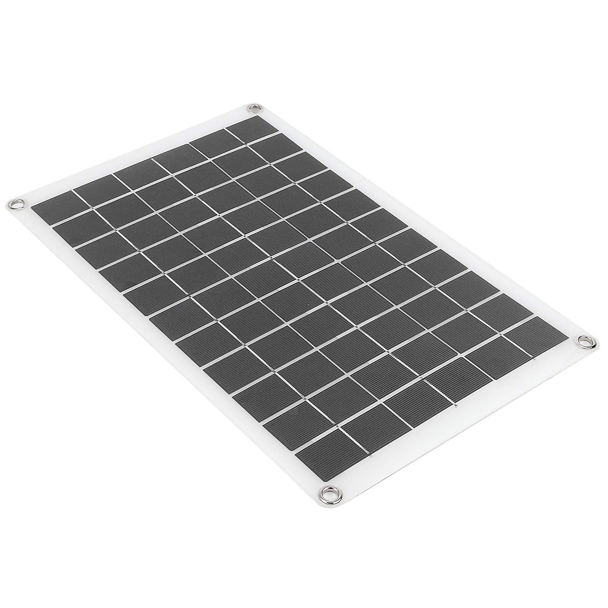 POCREATION Monocrystalline Solar Panel, IP65 Waterproof Portable Solar Cell Panel 100W Monocrystalline 12 24V USB Output for Car Trailers Yacht