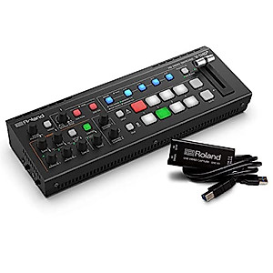 Roland V-1HD+ STR Video Switcher Web Streaming Bundle and UVC-01
