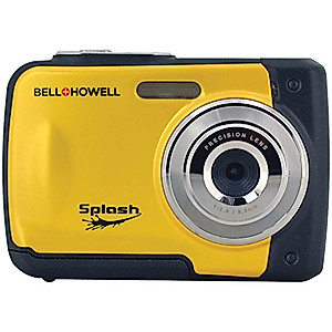Bell+Howell Splash WP10-Y 16.0 Megapixel Waterproof Digital Camera with 2.4-Inch LCD & HD Video (Yellow)