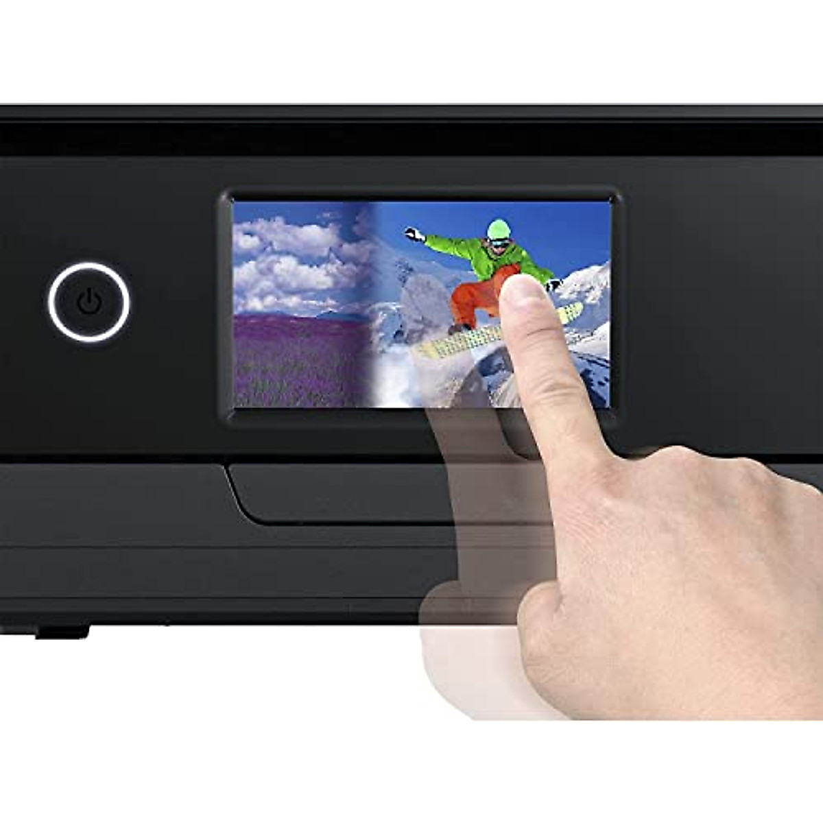 Epson Expression Premium XP-7100 All-in-One Color Inkjet Printer, Black - Print Scan Copy - 15 ppm, 5760 x 1440 dpi, Auto 2-Sided Printing, 30-Page ADF, Card Slot, Printable CD/DVD