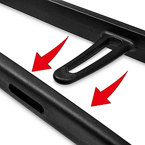 Seki Japan Heat Resistant Locking Nylon Kitchen Chopstick Tongs, Long Grip, Kitchen Utensils, Dishwasher Safe