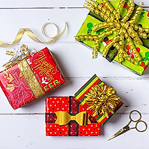 Papyrus Disney Wrapping Paper Bundle for Kids, Mickey Mouse and Christmas Decorations (2 Rolls, 60 sq. ft.)