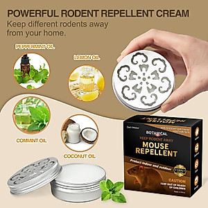 Dark Master Rodent Repellent for Car Engines, Mighty Peppermint Oil to Repel Mice and Rats,Environmentally Friendly and Humane Mouse Trap for Car Engines,House