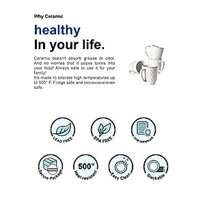 LE TAUCI Coffee Mugs 12 oz, Ceramic Mug Set, Embossment Cups for Latte, Hot Tea, Cappuccino, Mocha, Cocoa，Suit For Housewarming Wedding - 3.4 inch, Set of 4, Arctic White