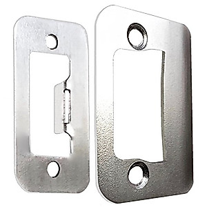 Gator Door Latch Restorer - Strike Plate (Satin Nickel)