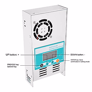 MPPT Solar Controller 12V 24V 36V 48V Battery Regulator Porous Surface Good Heat Dissipation Performance(MPPT-60A)