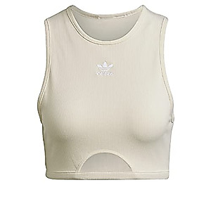 adidas Originals Women's Tank Top, Wonder White, X-Large