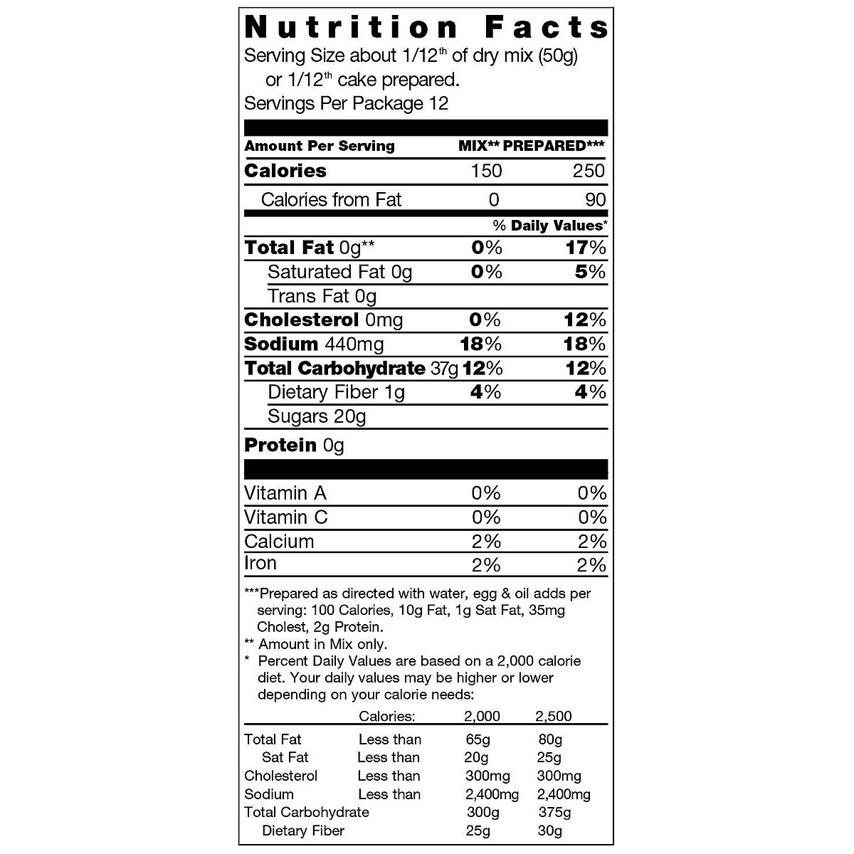 Pamela's Products, Classic Vanilla Cake Mix, 21 oz (595 g)(PACK 1)