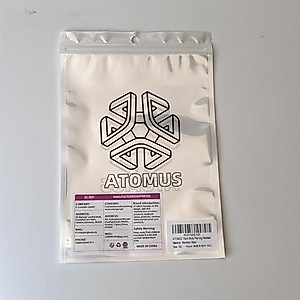 Body Piercing Needles, ATOMUS 10pcs 16G Stainless Steel Sterile Disposable Ear Nose Navel Nipple Lip Piercing Needles