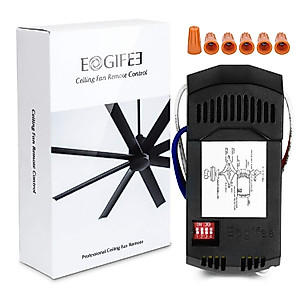 Eogifee Universal Ceiling Fan Receiver Designed Specially for Hunter Hampton Bay Remote Control Fan-HD5 UC7078T Harbor Breeze Remote ControlFAN-53T FAN-11T KUJCE9103 FAN-35T KUJCE9603 Only a Receiver