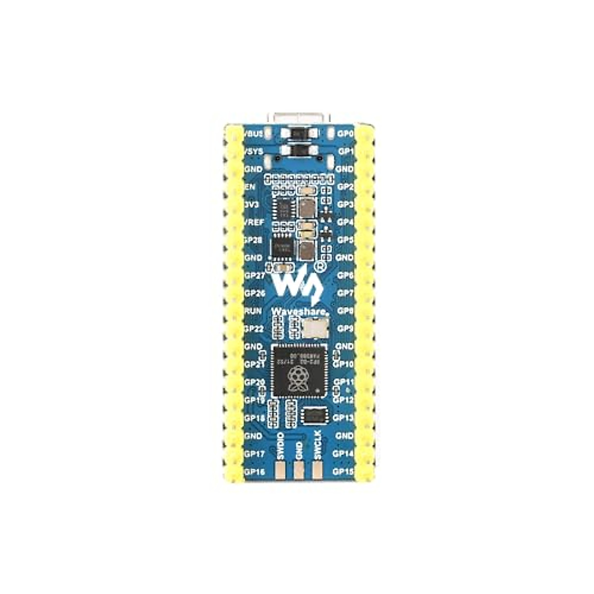 Waveshare RP2040-LCD-0.96 High-Performance Pico-Like MCU Board Based On RPi Microcontroller RP2040 Compatible with Most of The RPi Pico Add-On Modules with Pre-soldered Header