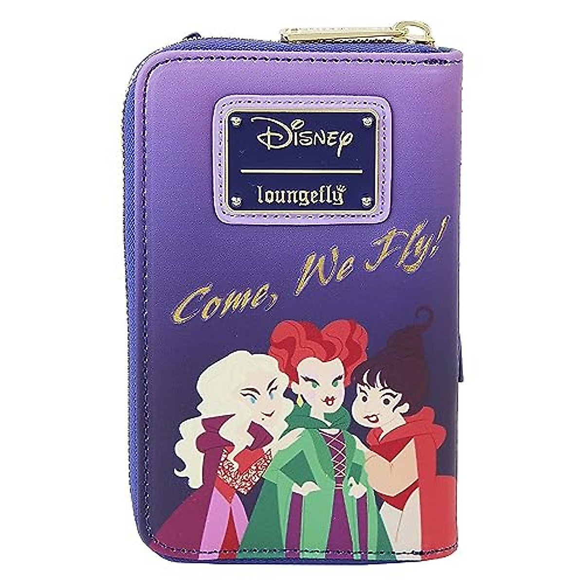 Loungefly Disney Hocus Pocus Sanderson Sisters House Glow Zip Around Wallet