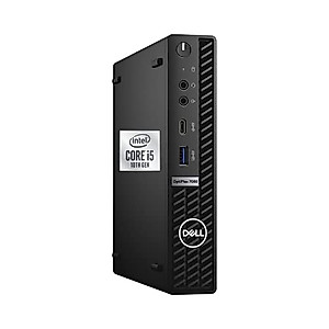 Dell OptiPlex 7000 Series 7080 Micro Form Factor Mini Business Desktop, Intel Core i5-10500T Processor, 16GB RAM, 512GB SSD, RJ-45, DisplayPort, Type-C, Wi-Fi 6, Windows 11 Pro
