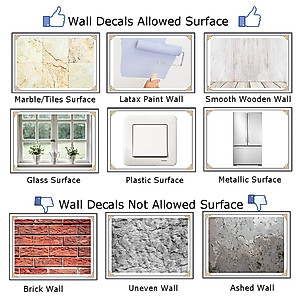 Wall Decals Stickers Inspirational Be Amazing Today Vinyl Positive Wall Saying Peel and Stick Motivational Quotes Decal for Home Bedroom Living Room Decor Decoration (1) (Black) (Black) (Black)