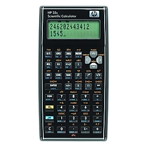 HP 35S Technical Scientific Calculator + WYNGS Protective Case Black