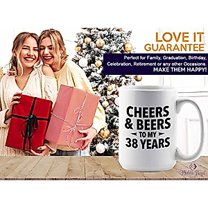 76 Birthday Gift Shot Glass 1.5oz Cheers & Beers 76 Years - Gift for 76 Year Old Guy Gifts for Mom Mama Vintage Beer Day Brew Turning Old