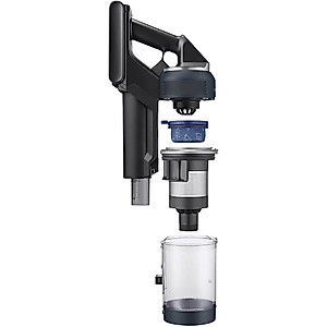 SAMSUNG BESPOKE Jet Cordless Stick Vacuum Cleaner with All In One Clean Station, Powerful Floor Cleaning for Carpet, Hardwood, Tile, Lightweight, HEPA Filtration, Midnight Blue